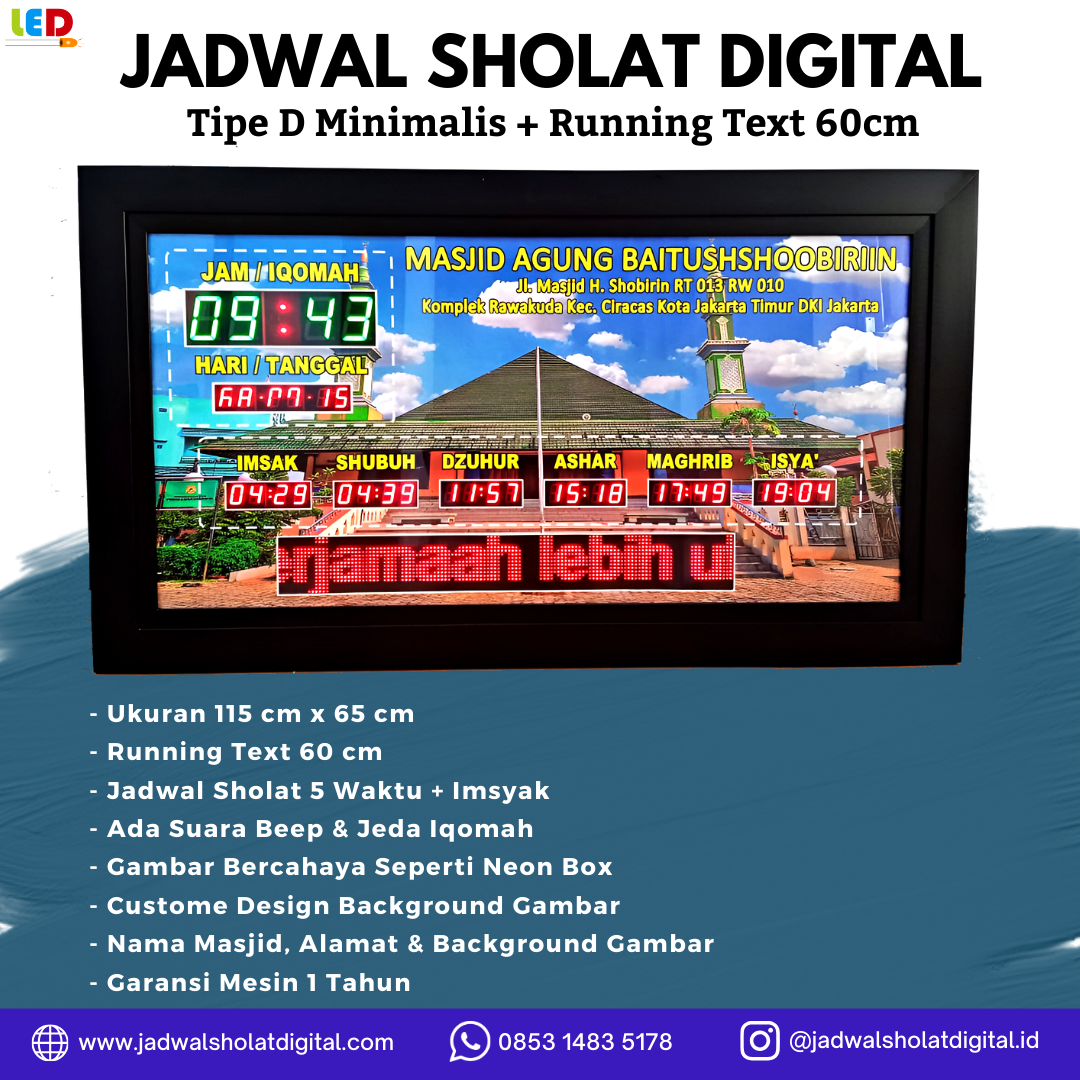 Jadwal Waktu Sholat Digital Jakarta ~ Jadwal Sholat Digital